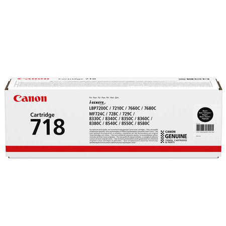 Canon Crg-718 Orjinal Siyah Toner