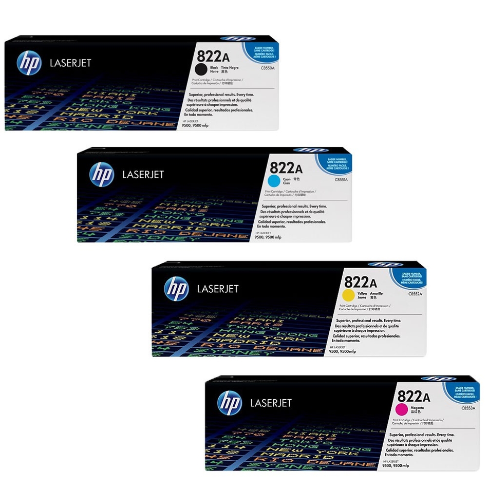Hp 822A Orjinal Toner Paket Hp Orjinal Tonerler Hp 822A