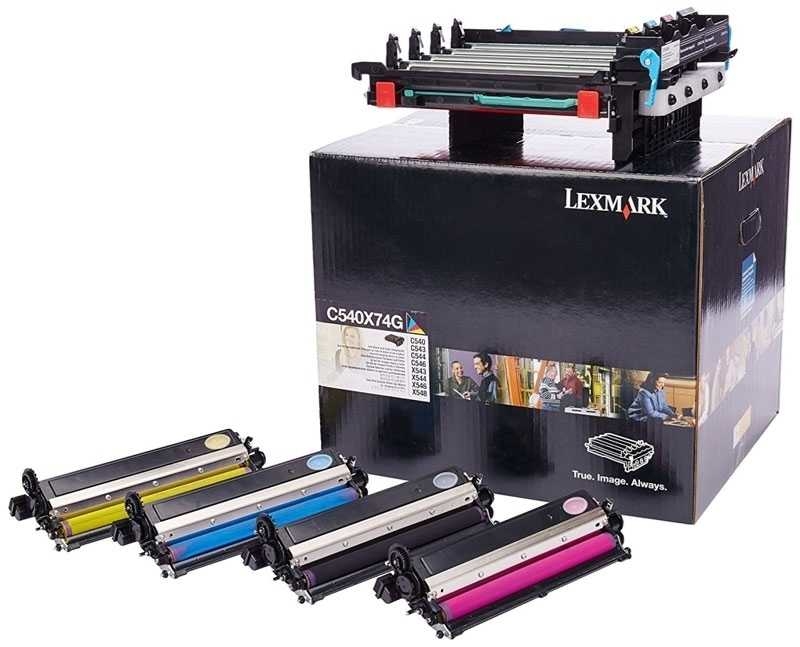 Lexmark C540-C540X74G Siyah ve Renkli Drum Kiti Lexmark Orjinal ...
